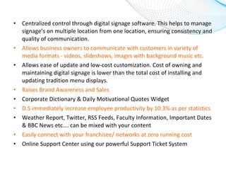 BONAPS Wireless Digital Signage Presentation v 250616 | PPT