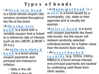 Bond valuation | PPT