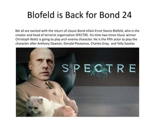 Bond -24-Spectre | PPTX