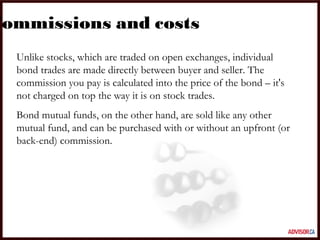 Bond Basics | PPT | Mutual Funds | Personal Investing
