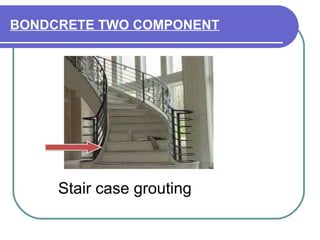 Bondcrete two componant | PPT