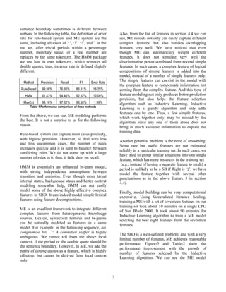 Bondec - A Sentence Boundary Detector | PDF