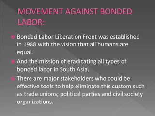 Bonded labor | PPT