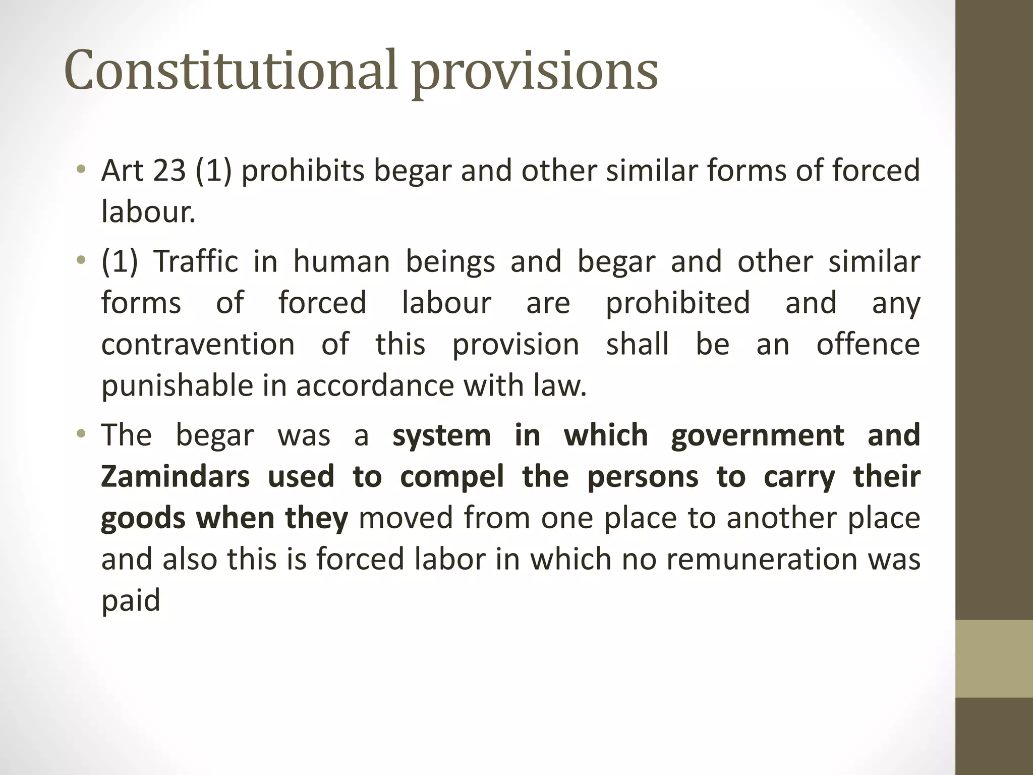 Bonded labour system | PPTX