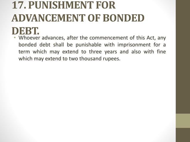 Bonded labour system | PPTX