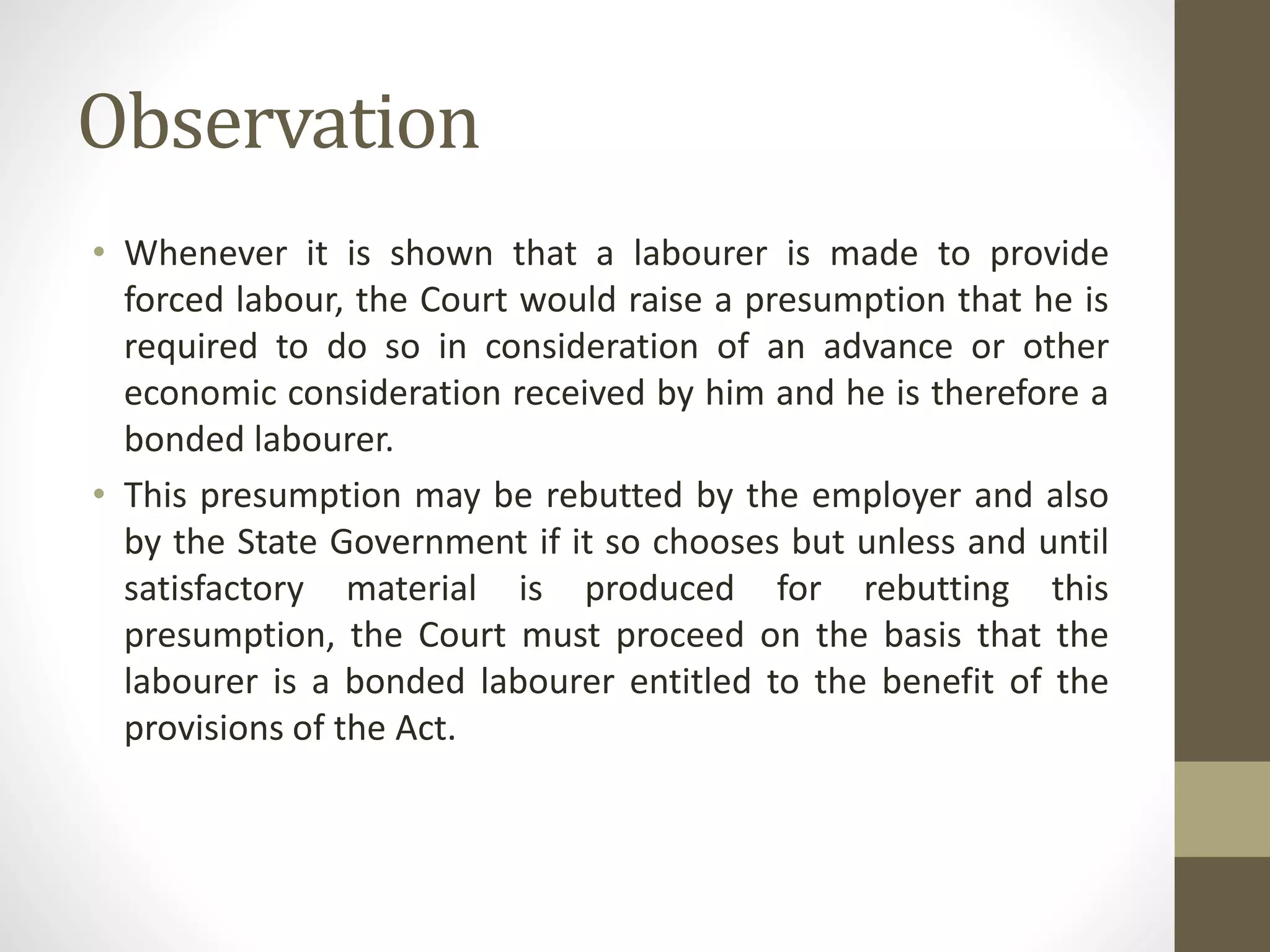 Bonded labour system | PPT