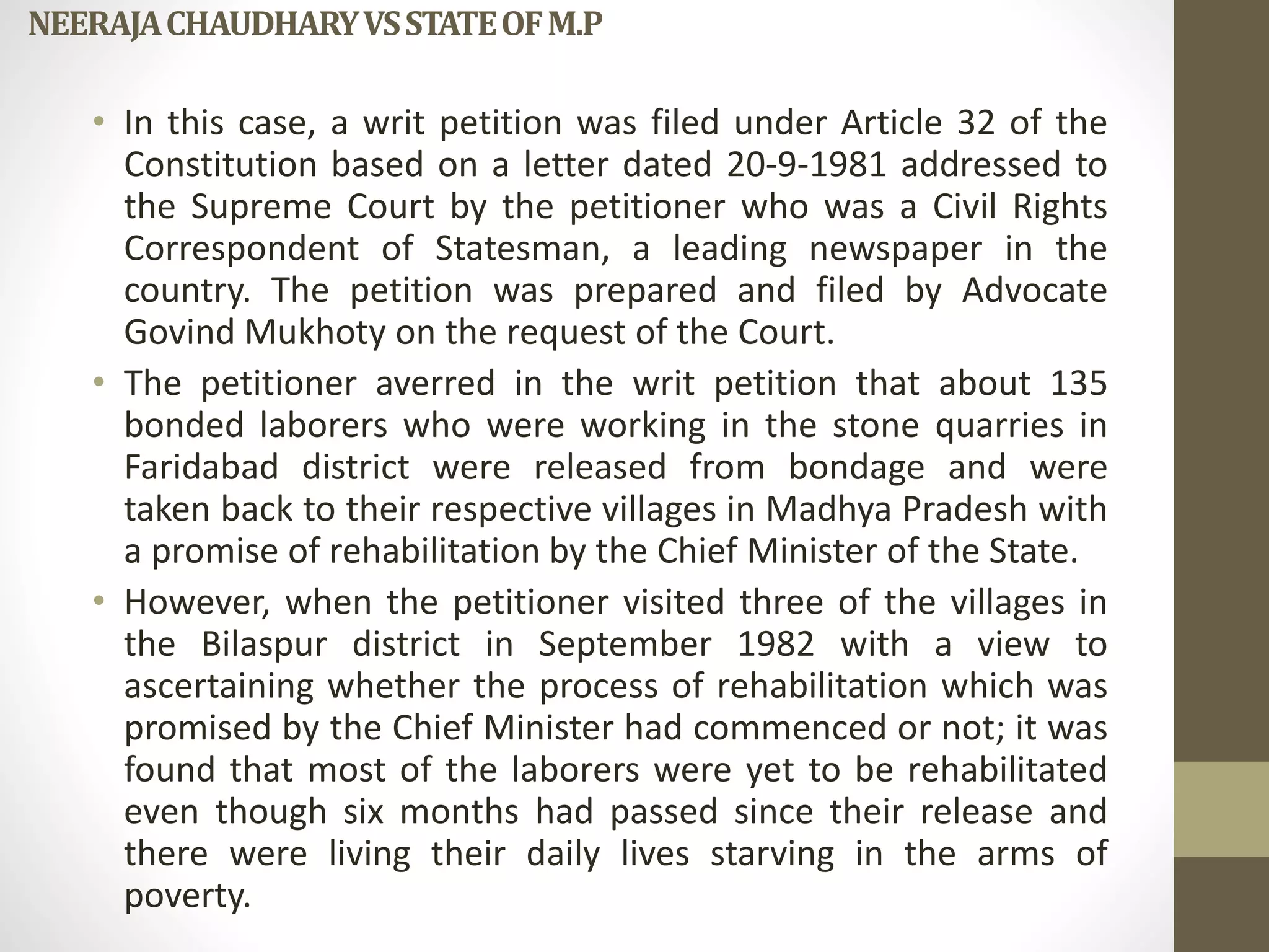 Bonded labour system | PPT