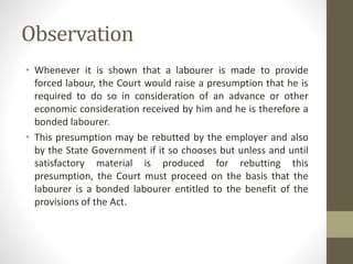 Bonded labour system | PPTX