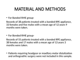 bonded vs banded expansion.pptx dfgtnhrtthertg | PPTX