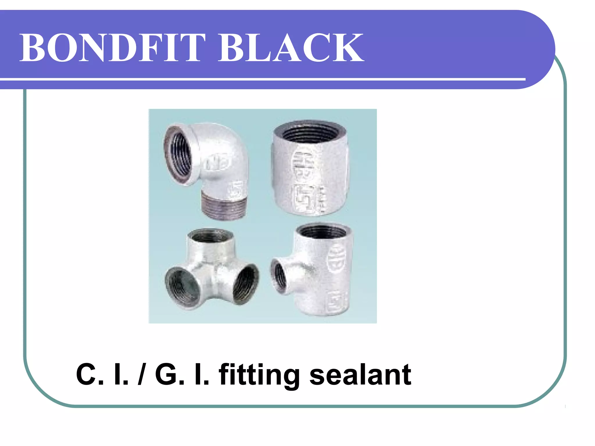 Bondfit black | PPT