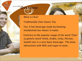 Bondi Chai Presentation | PPT