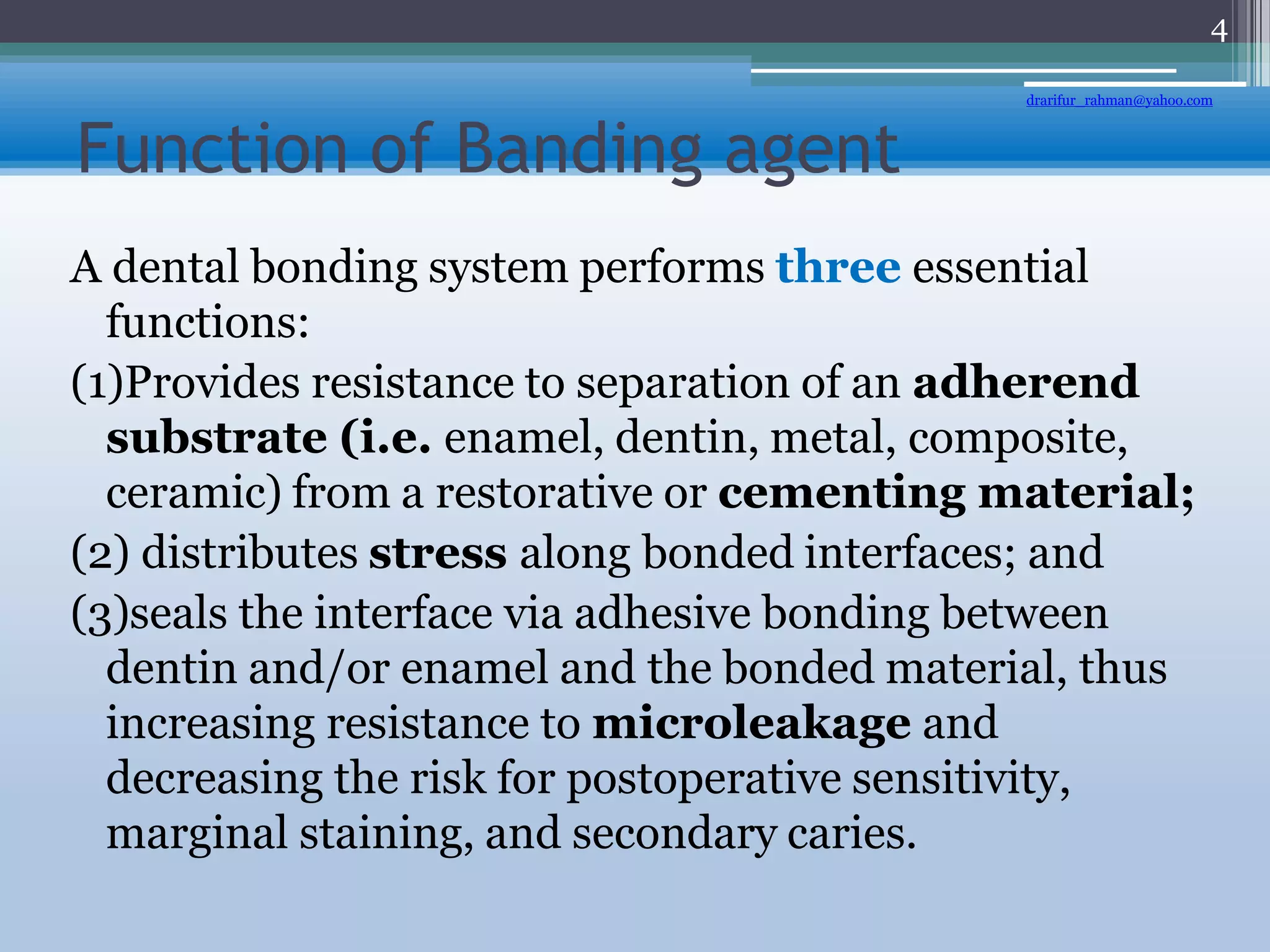 bonding.pptx | Oral care | Personal Care