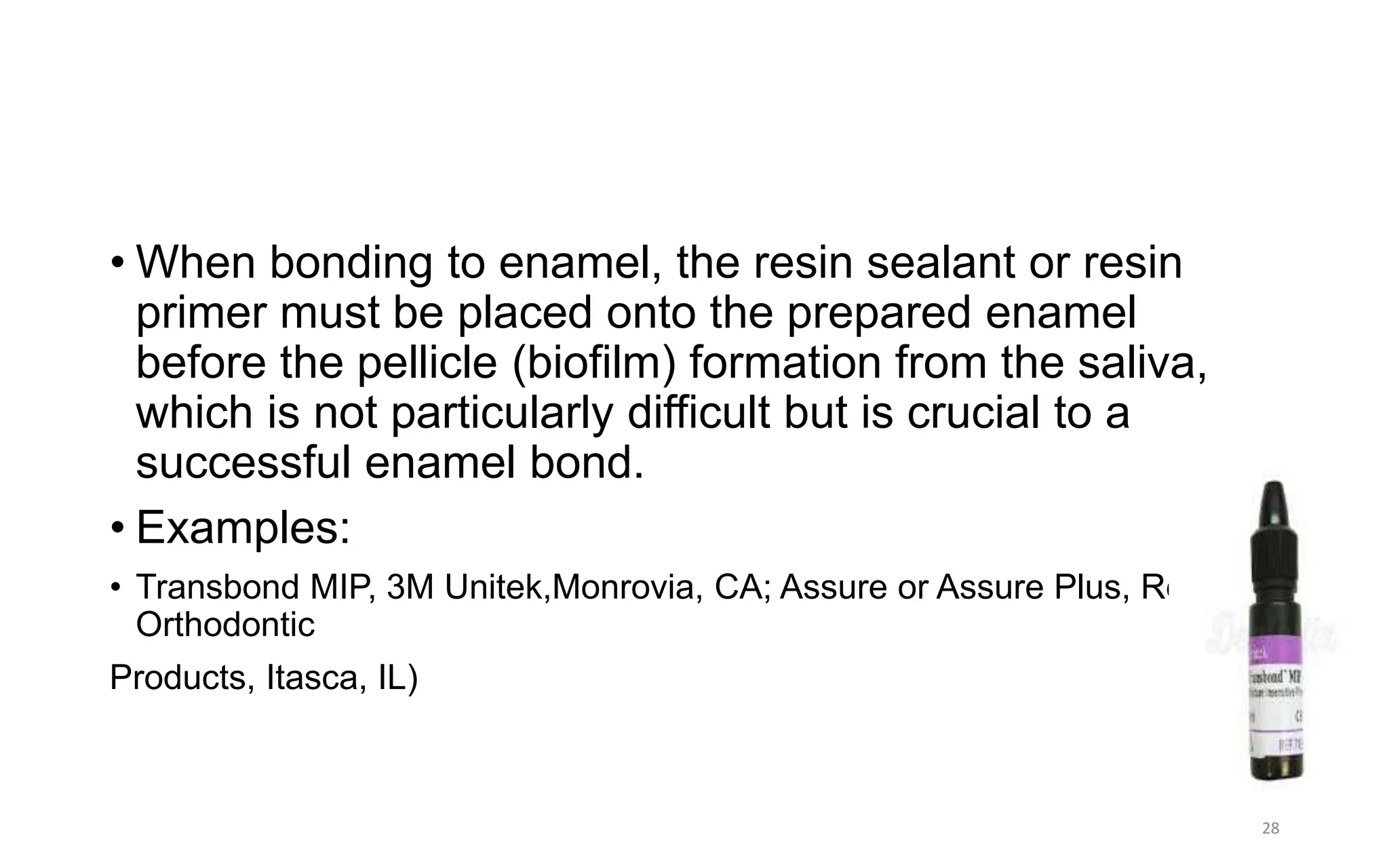 BONDING in orthodontics techniques .pptx
