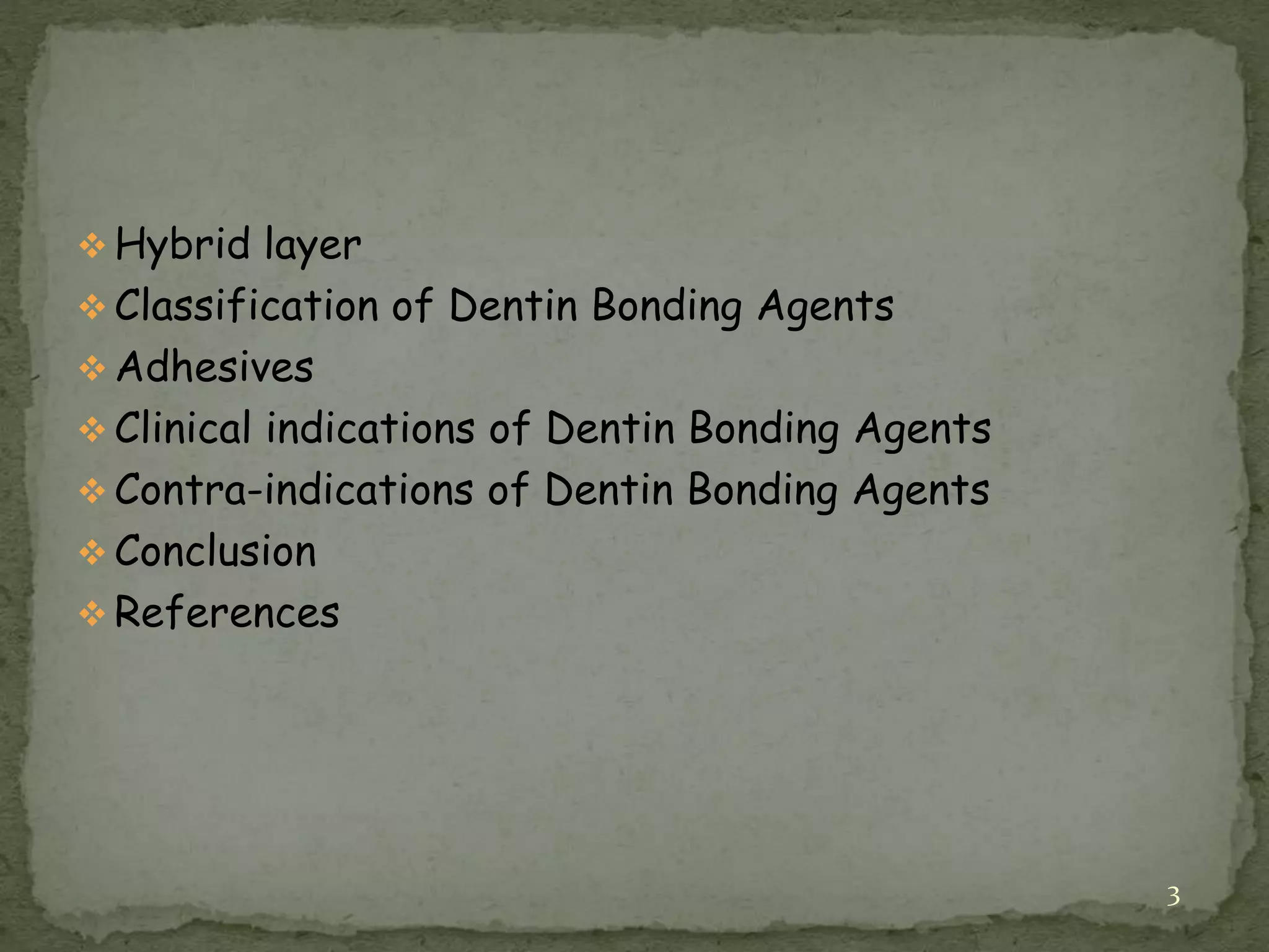 Bonding agents used in dentistry | PPTX