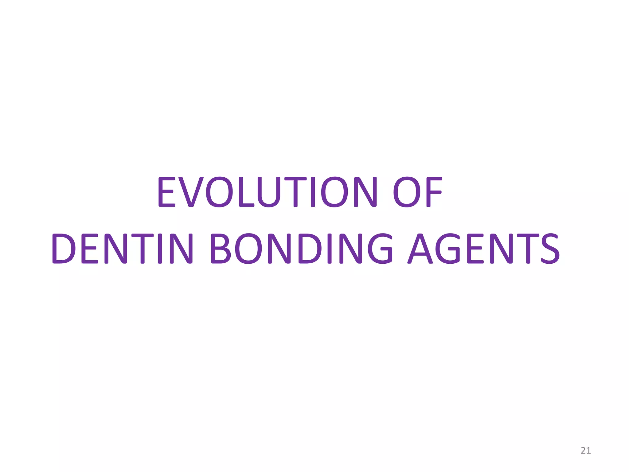 Bonding agents IN DENTISTRY | PPTX