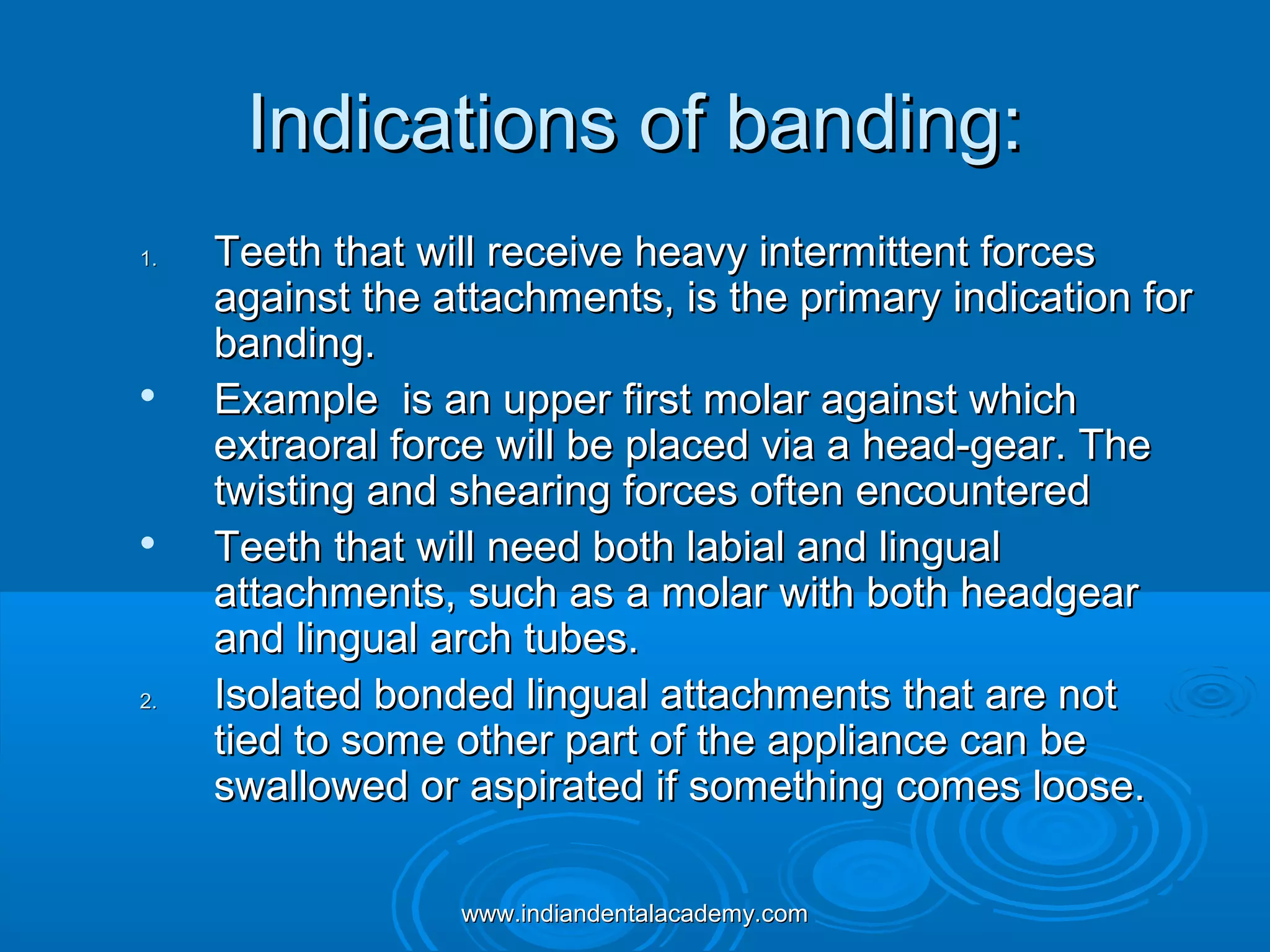 Bonding and banding | PPT