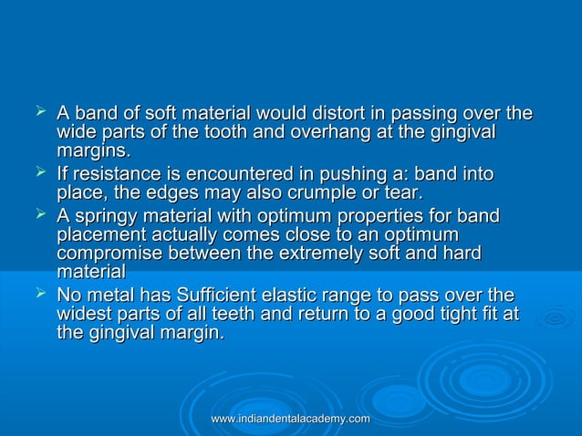 Bonding and banding | PPT | Dental Health | Diseases and Conditions