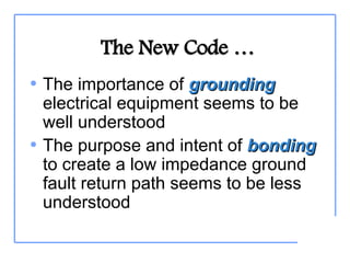 difference between Bonding & grounding in Electrical | PPT
