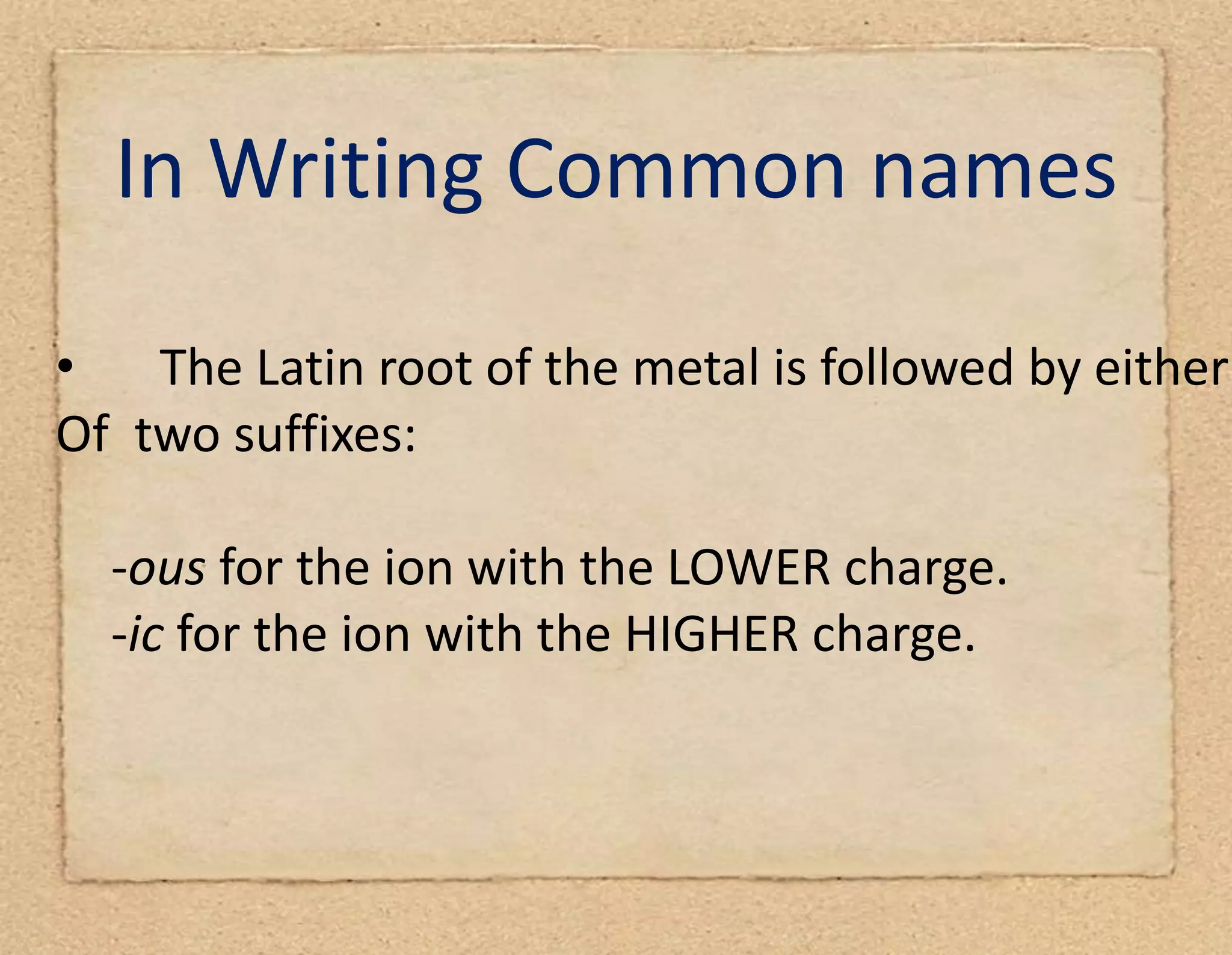 Naming Ionic and Covalent Compounds | PPTX