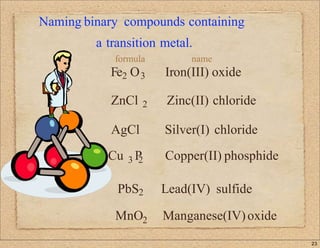 Naming Ionic and Covalent Compounds | PPTX