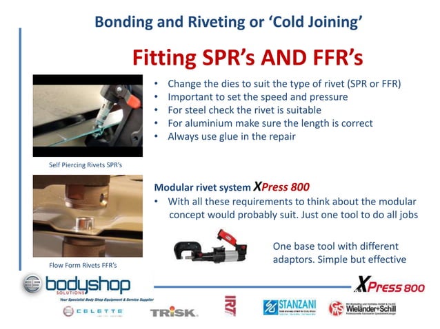 Bonding and riveting Dec 2014 | PPTX