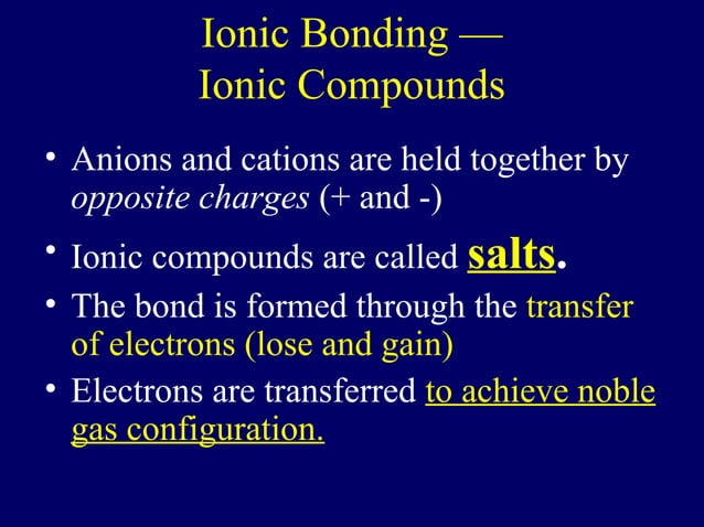 Chapter 6: Bonding Basics | PPT