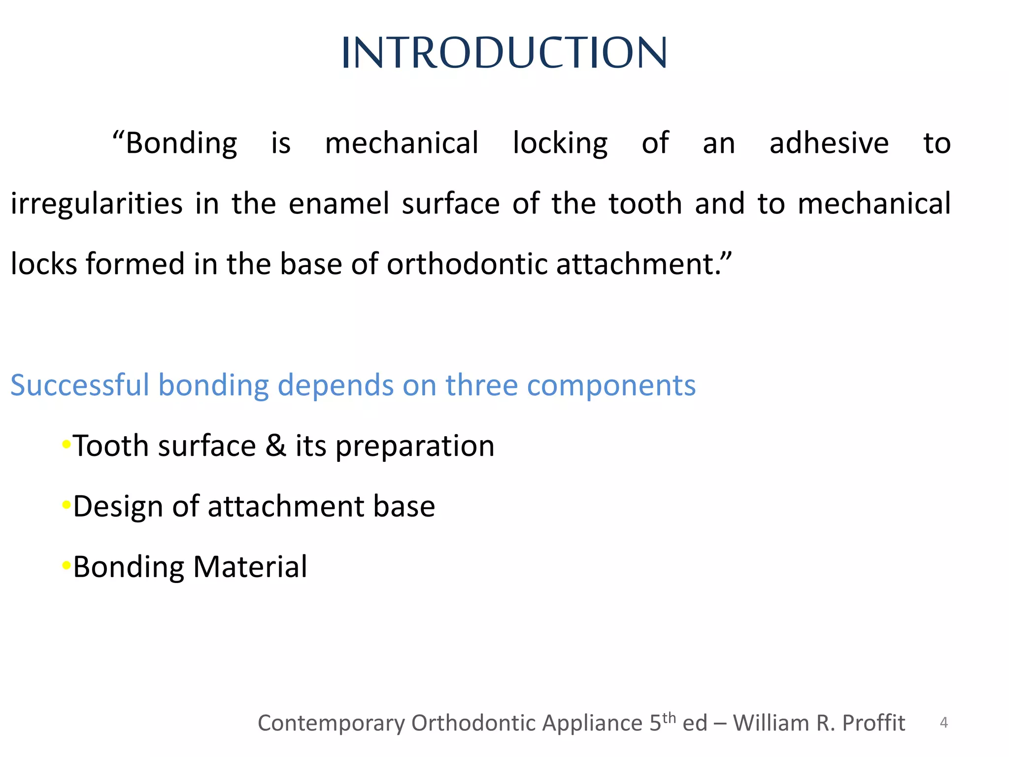 Bonding in Orthodontics | PPTX