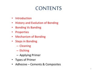 Bonding in Orthodontics | PPTX