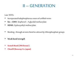 Bonding in Orthodontics | PPTX