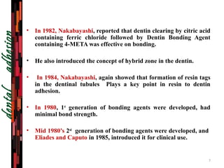 Bonding agents | PPT