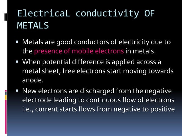 Bonding in metals | PPTX