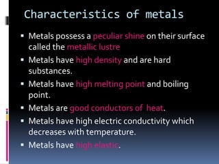 Bonding in metals | PPTX