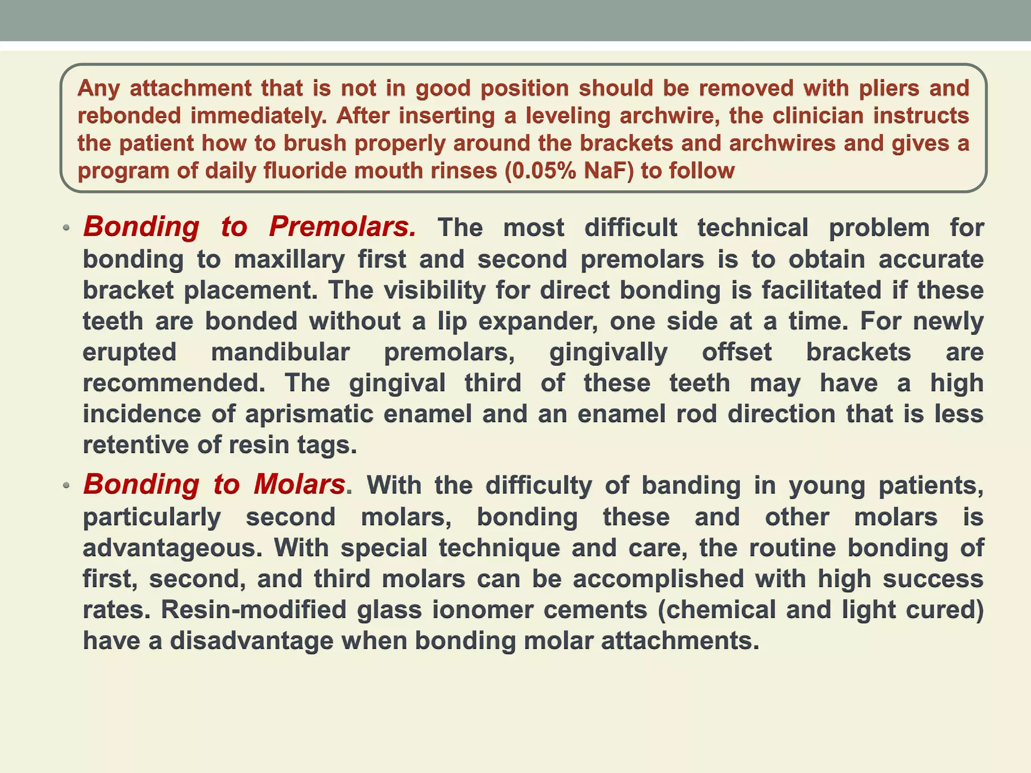 Bonding in orthodontics | PPTX