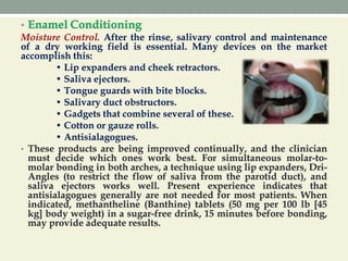 Bonding in orthodontics | PPTX