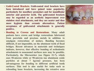 Bonding in orthodontics | PPTX