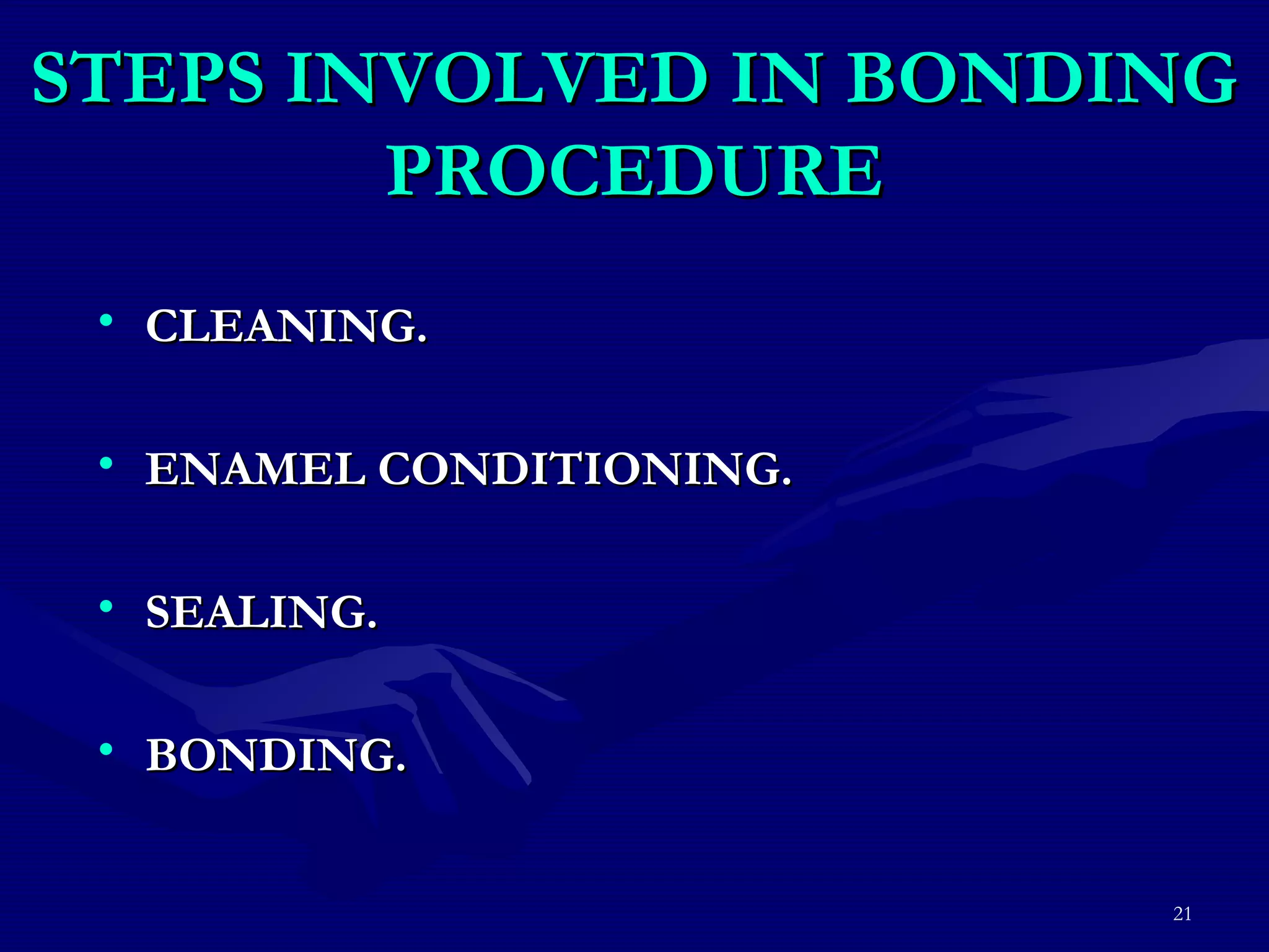 Bonding in orthodontics | PPT