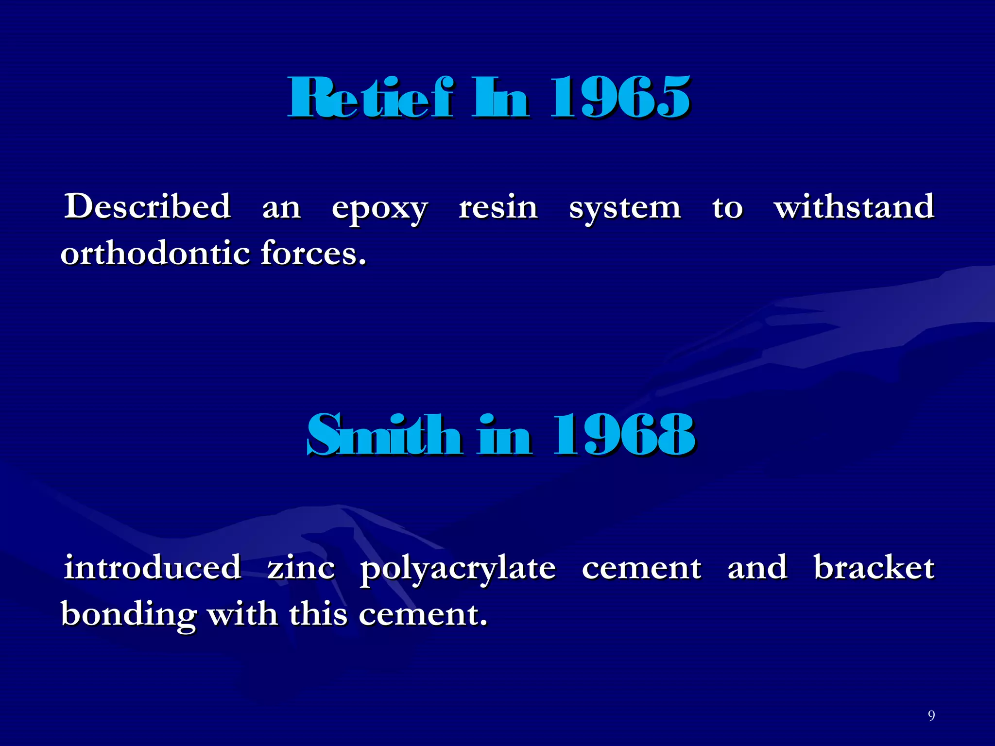 Bonding in orthodontics | PPT