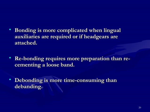Bonding in orthodontics | PPT