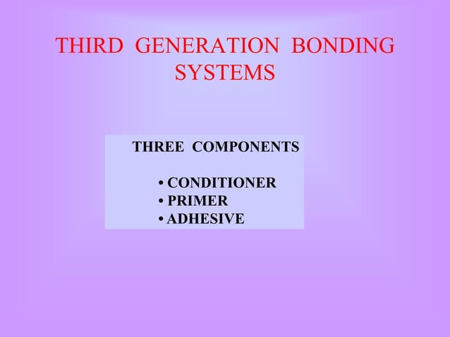 Bonding in orthodontics | PPT