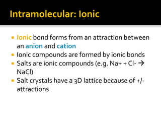 Bonding lesson | PPTX | Chemistry | Science