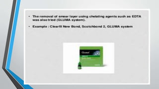 Presentation on Bonding Of Resin Based Materials | PPTX