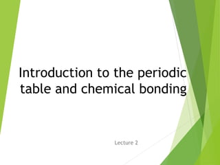 bonding periodic table and lewis structure.pptx