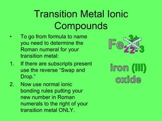 Ionic Bonding Animation Powerpoint