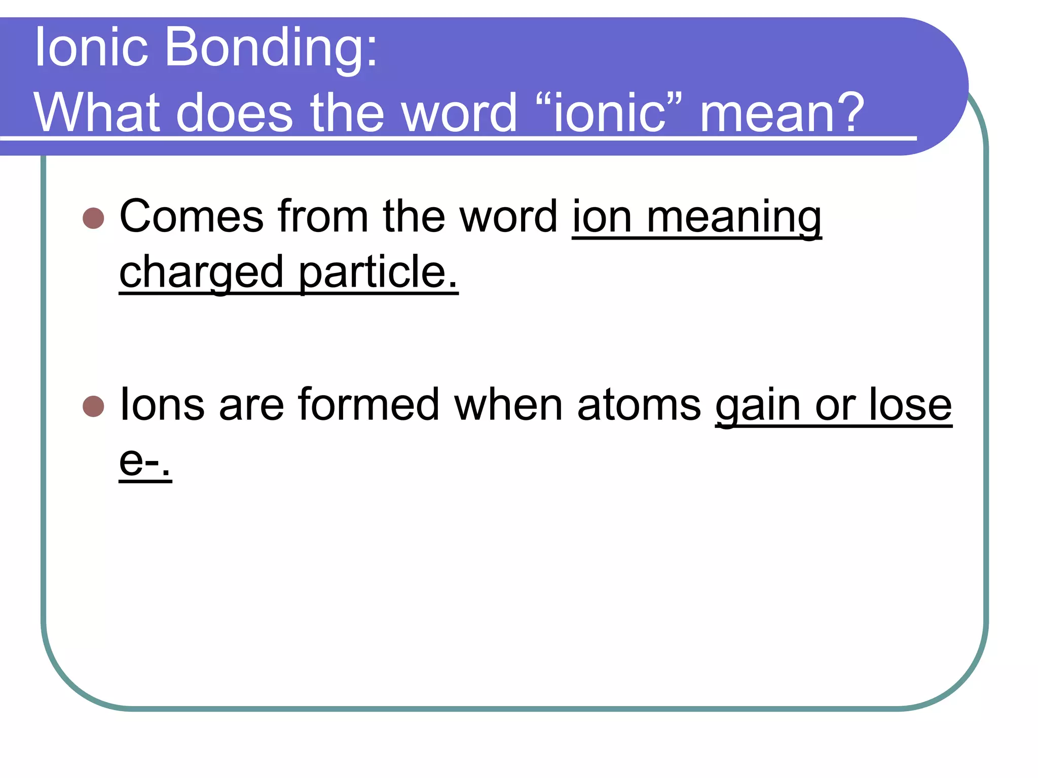 bonding_regents_chem.ppt | Chemistry | Science