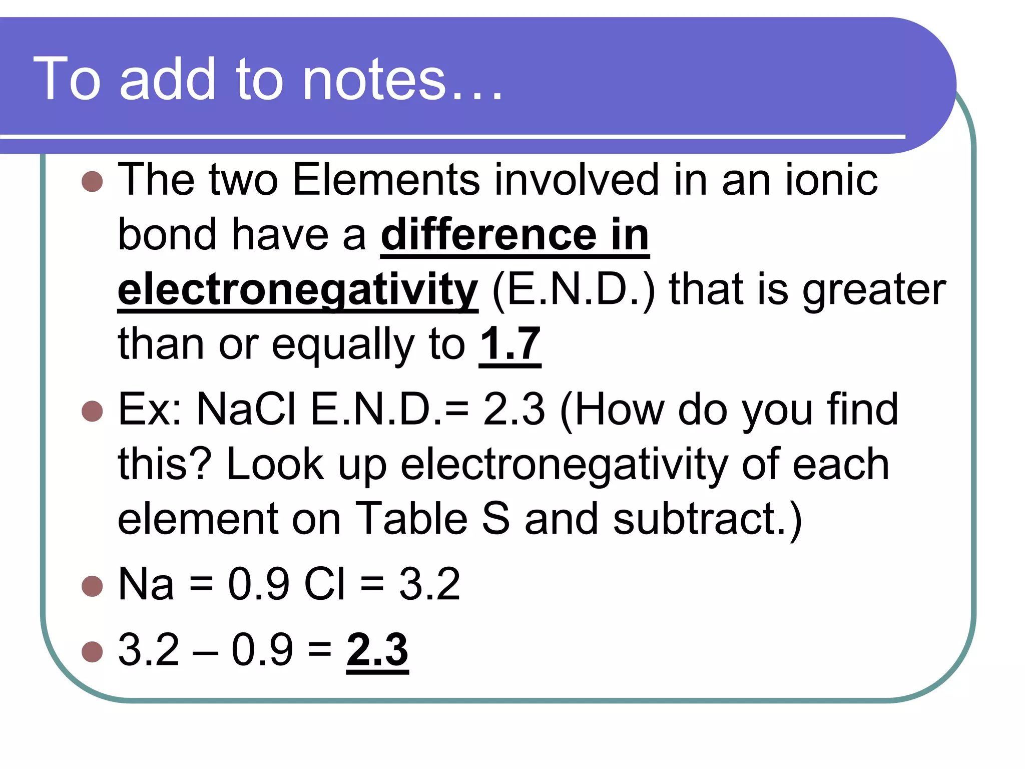 bonding_regents_chem.ppt | Chemistry | Science