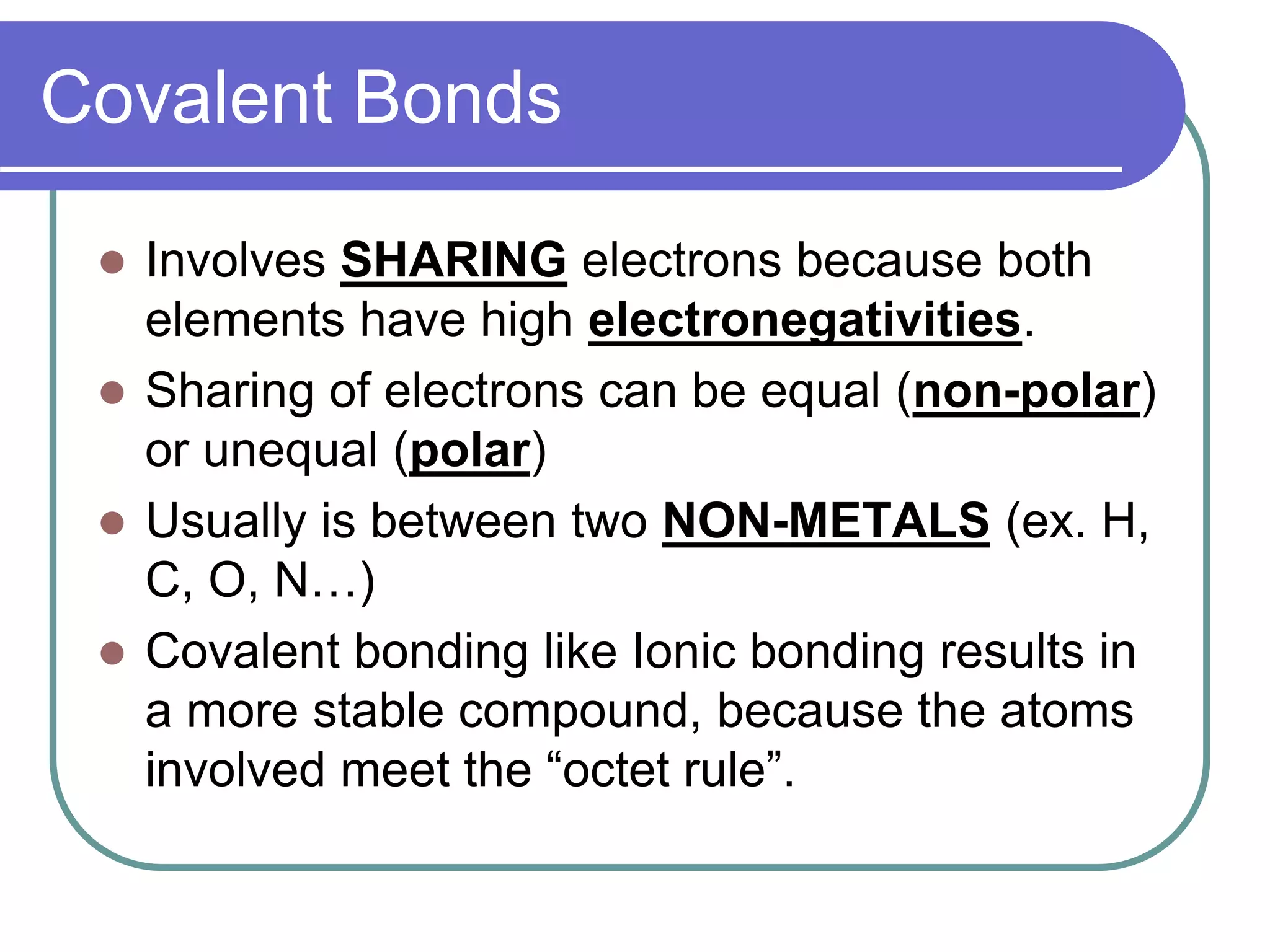 bonding_regents_chem.ppt | Chemistry | Science