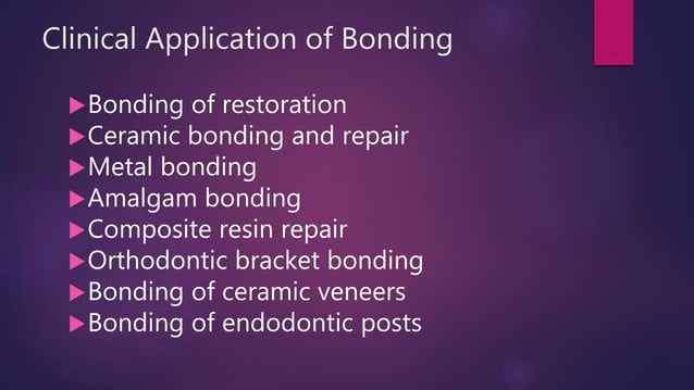 Bonding Systems, Part 2 | PPT