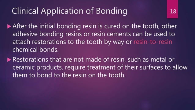 Bonding Systems, Part 2 | PPT