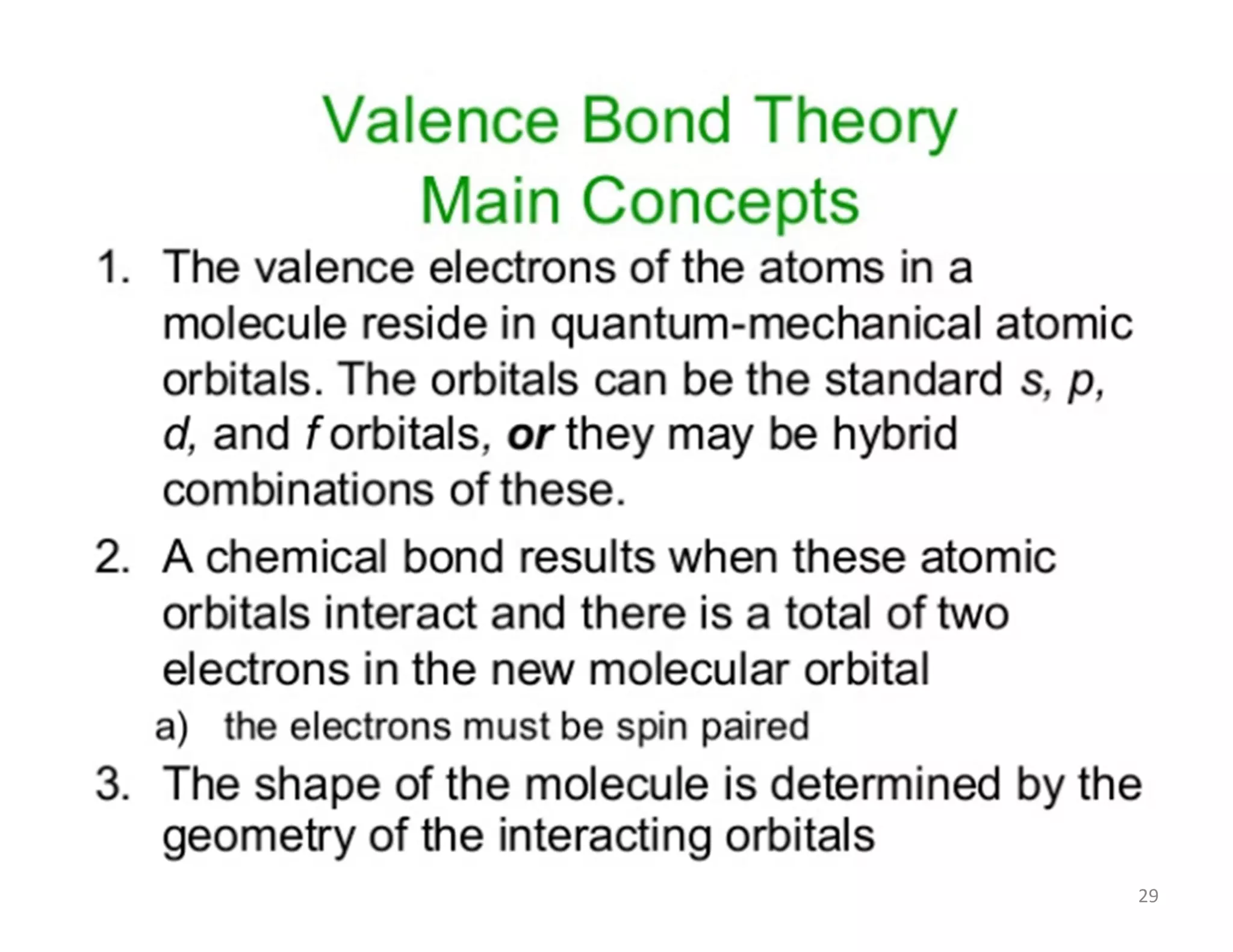 Bonding Theories in Chemistry | PDF