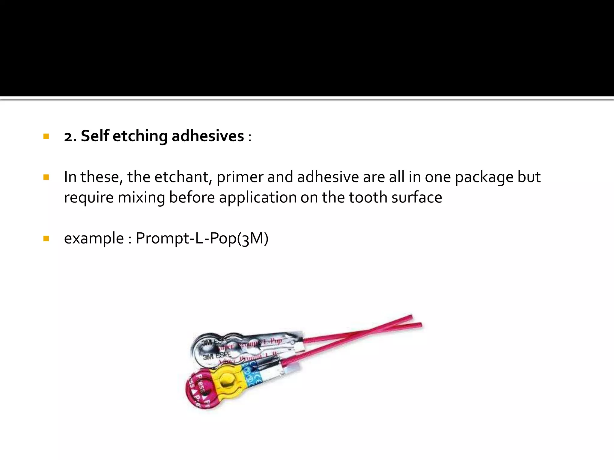 Bonding to enamel and dentin | PPTX